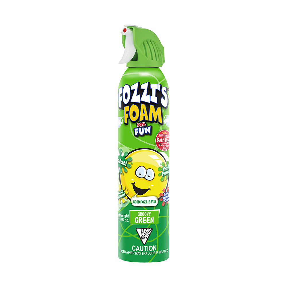 Fozzi’s Foam – Groovy Green – 340ml – Fozzis